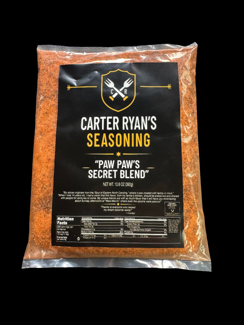 Paw Paw's Secret Blend – Carter Ryan's Seasoning